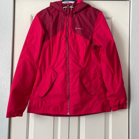 Quechua | Jackets & Coats | Quechua Pink Light Weight Jacket Womens ...